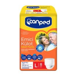 Canped Emici Külot Büyük 8’Li