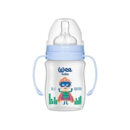 Wee Baby Klasik Plus Geniş Ağızlı Kulplu Pp Biberon 150 ml